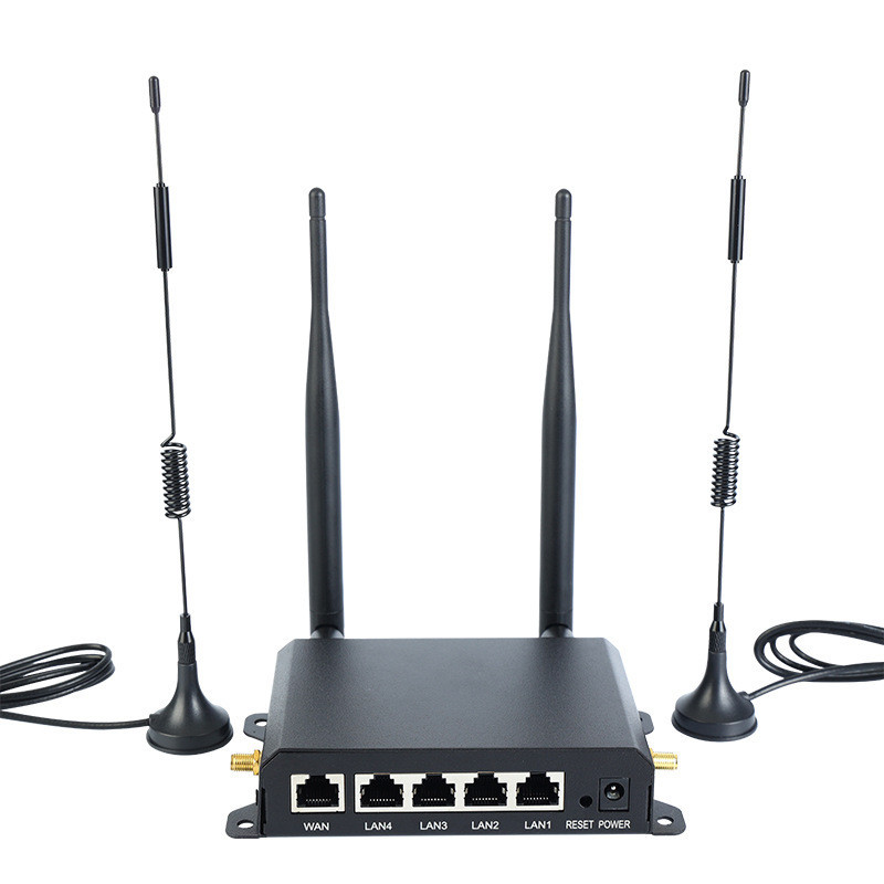 Industrial Grade OpenWRT 4G LTE Wireless Router with Cat4 4G LTE 2.4GHz ...