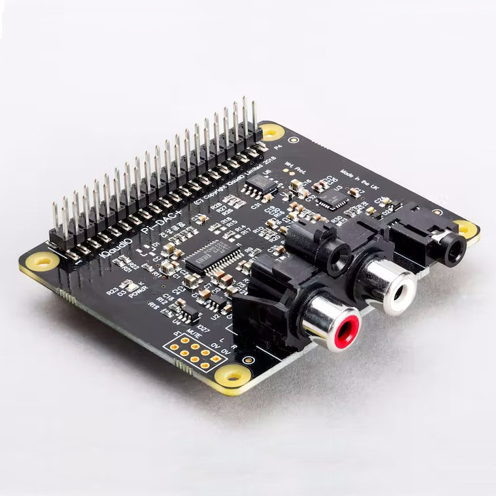 Raspberry Pi accessories audio output HAT IQaudio DAC+/DAC Pro ...