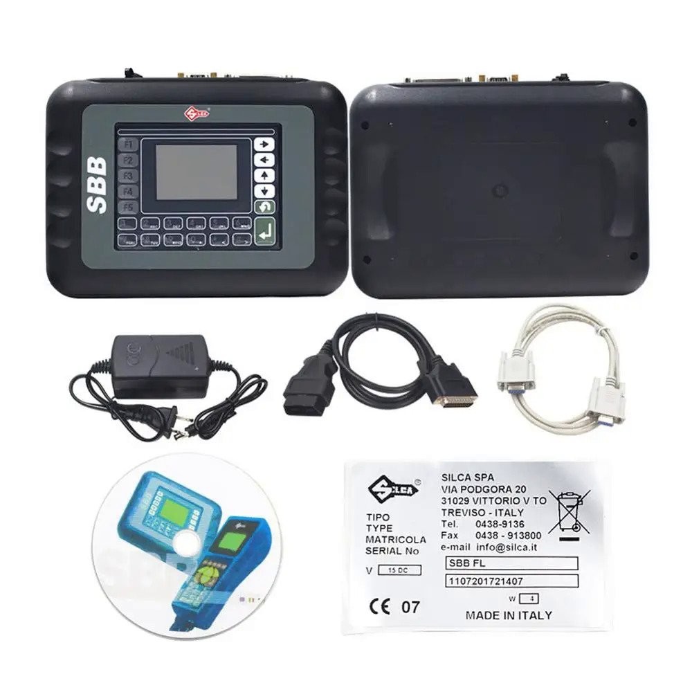 Professional SBB Key Programmer V46.02 Car Key Programming Matching Instrument without Adapter ...