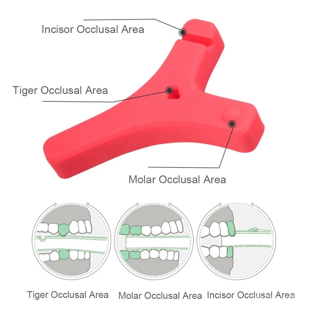 Y-Shape Multiple Aligner Chewies Dental Aligner Seater Retainer ...