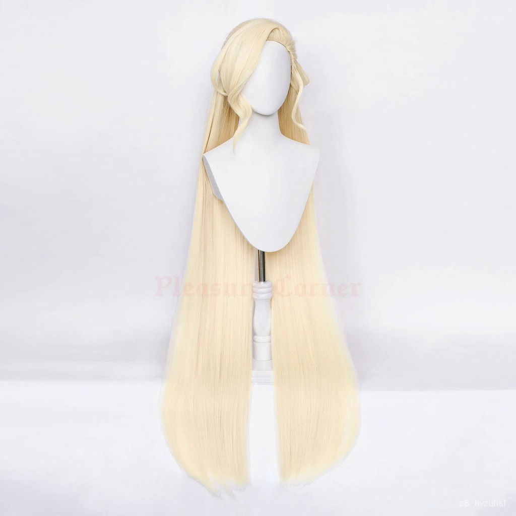 Genshin Impact La Signora Cosplay Wig High Quality 120cm Long Light ...
