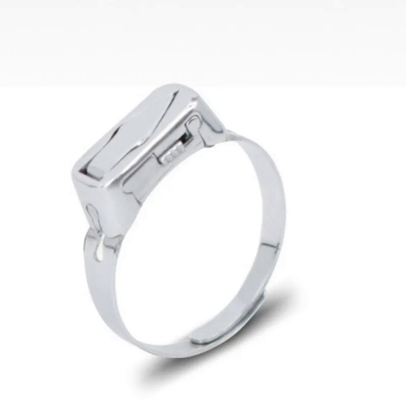 Stainless Steel Jewelry Ring Self-defense Weapon Multifunctional Ring ...