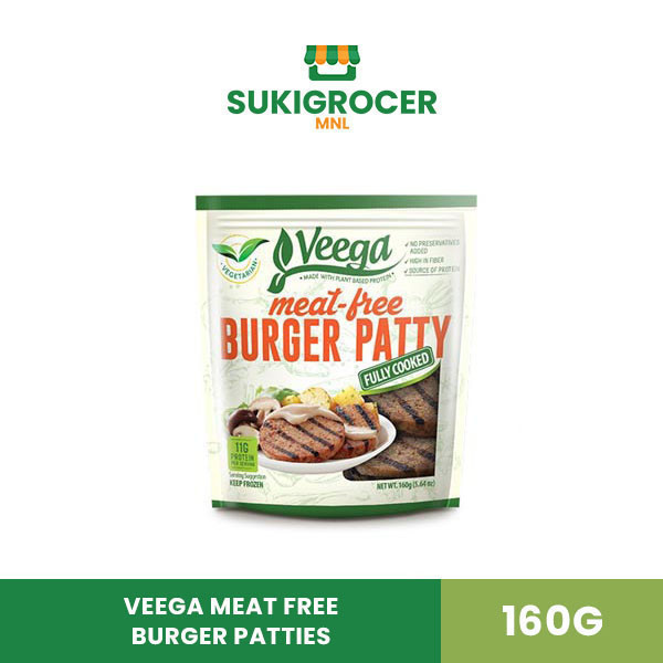 Veega Meat Free Burger Patties 200g | Shopee Philippines