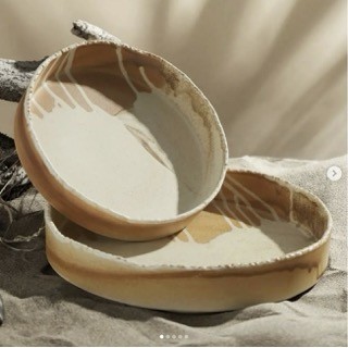 COCO FLAT PLATE HIGH RIM 8" | Shopee Philippines