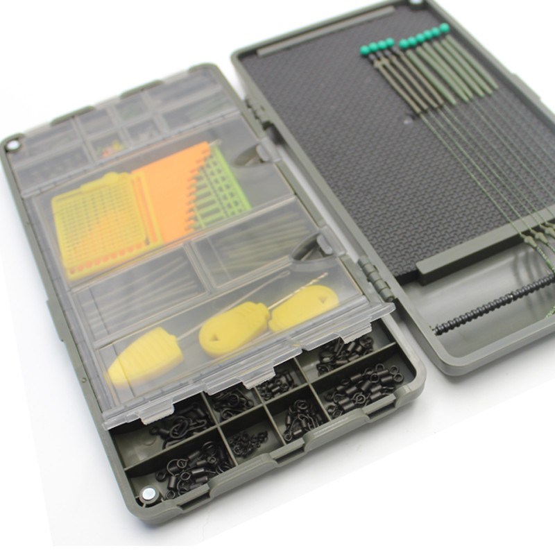 Multi Size Compartment Carp Fishing Tackle Box Hair Rigging Storage ...