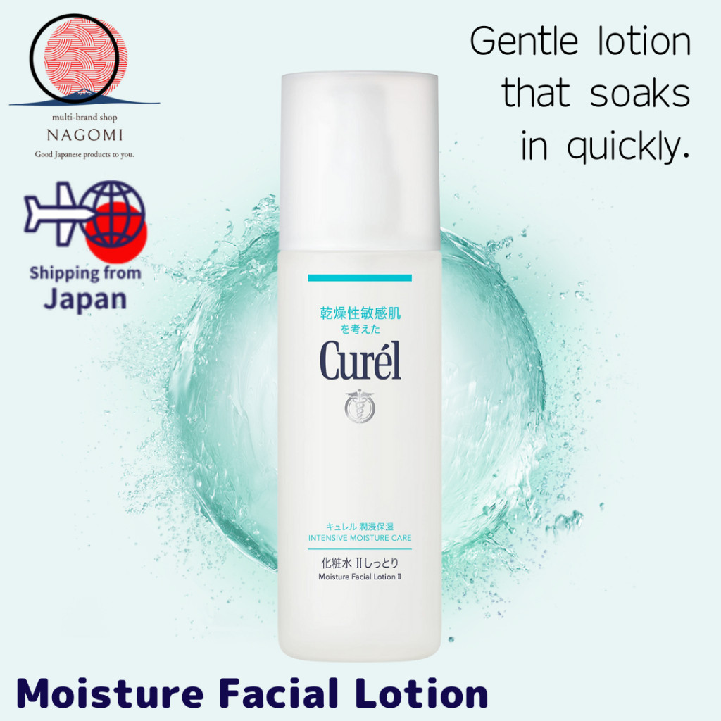 Toner, Kao Curel INTENSIVE MOISTURE CARE Moisture Facial Lotion I～III ...