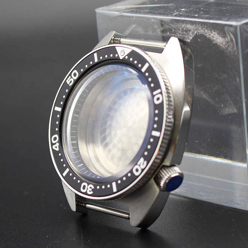 41mm skx007 skx013 Mod Cases Men's Watch Parts Sapphire Crystal Glass ...