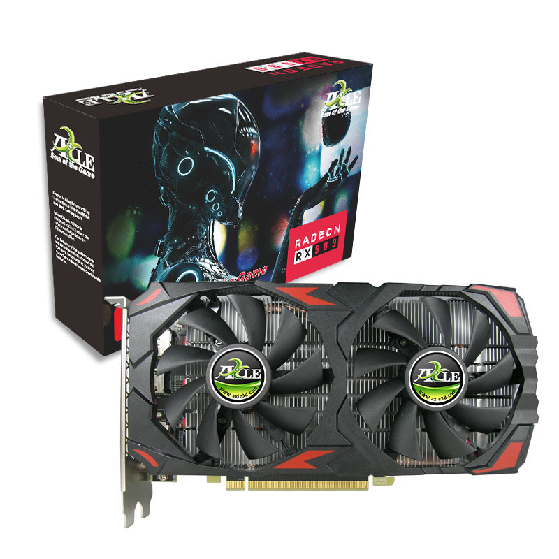 AXLE RX580 8GB DDR5 256bit tarjeta de video GPU Gaming Graphics Cards ...