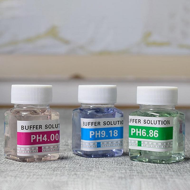 Ph Solution Buffer Ph Meter Buffer Solution Meter Calibration Reusable 7508