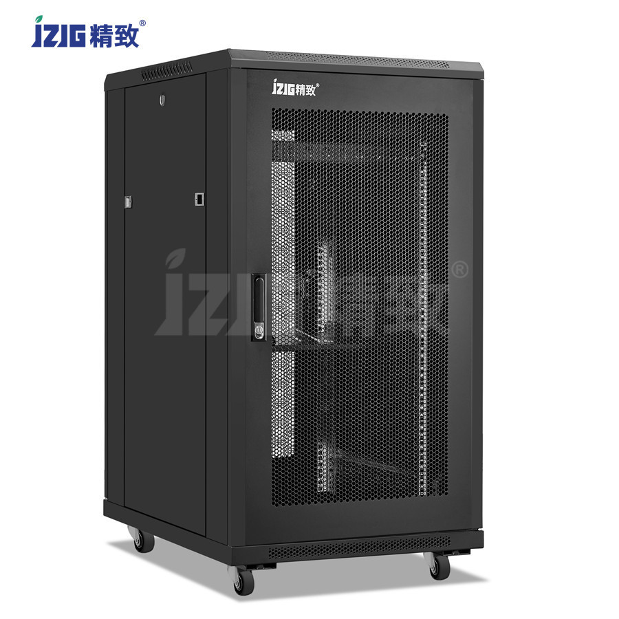 Professional 19inch Glass Door 22U Server Rack Cabinet Network Cabinets ...