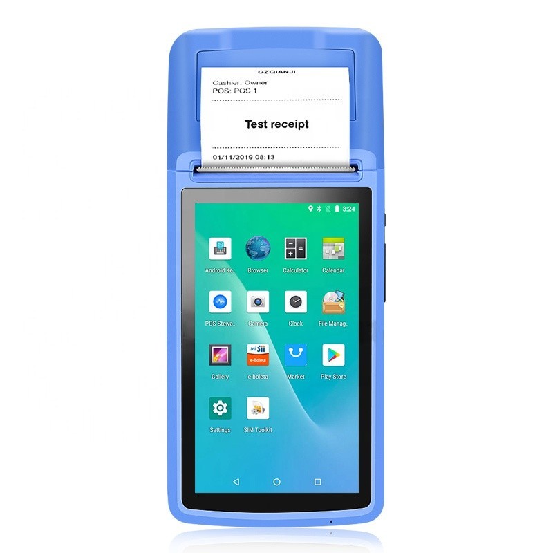 MHT-M1 Cash Register Machine All In One Pos terminal Portable Mobile ...