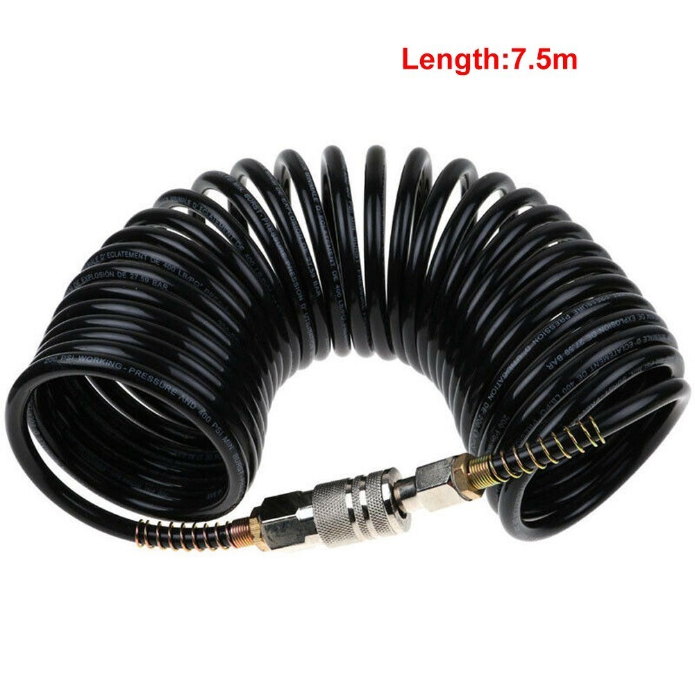 Heavy Duty 25 FT Air Compressor Hose for compressor with Quick Coupler ...