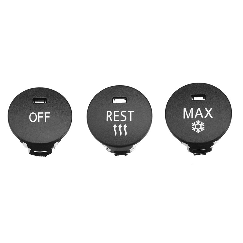 ⋌OFF/Rest/Max Climate Control Knob Panel Switch Knobs Button Air ...