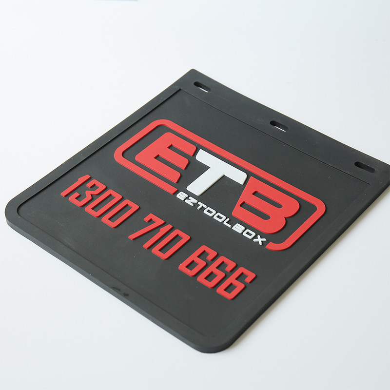 Molded Rubber Custom Truck Trailer Black Rubber Mud Guard Splash Guard ...