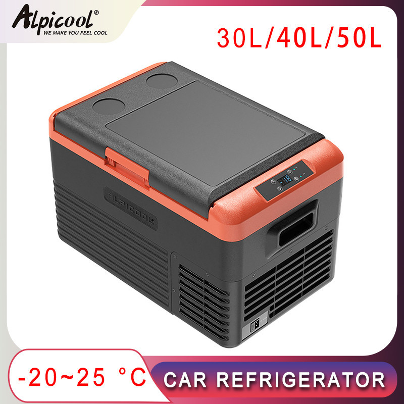 Alpicool 30L/40L/50L Car Refrigerator 12/24V Fast Cooling Portable Freezer 110V 220V CompressO~j ...