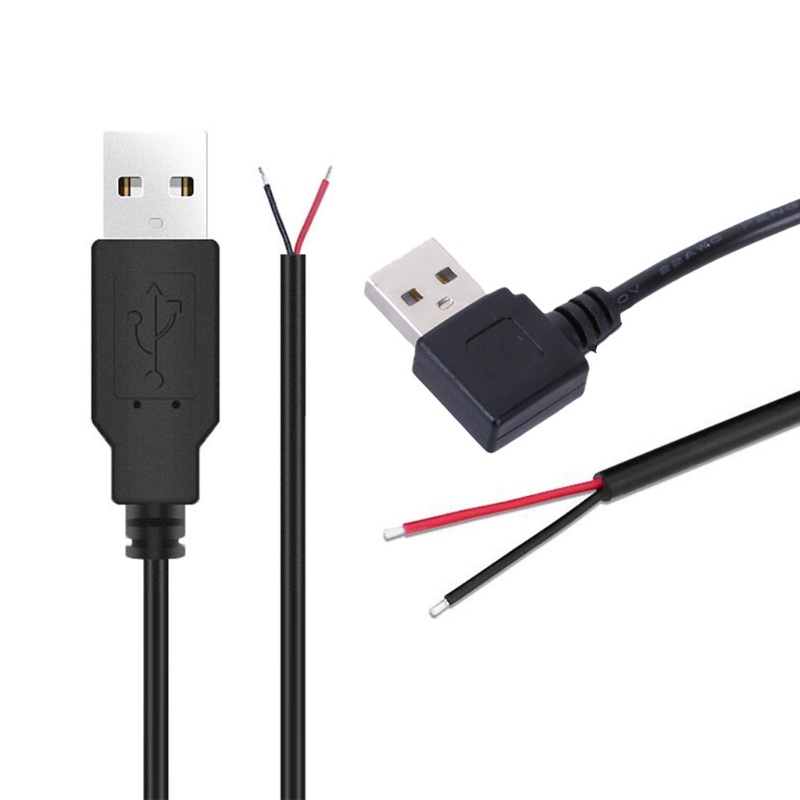 ღ53CC Charging Cord Extension Wire Power Supply Cable 2 Pin Bare Wire ...