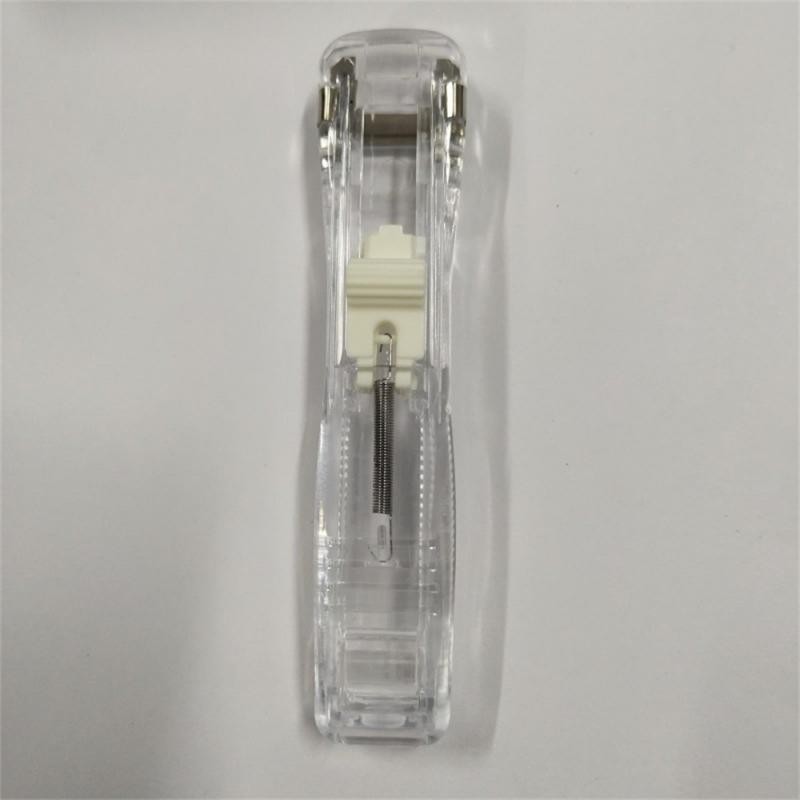 Push Clip Stapler Transparent Pusher Supplement Clamping Fast Clam Clip ...