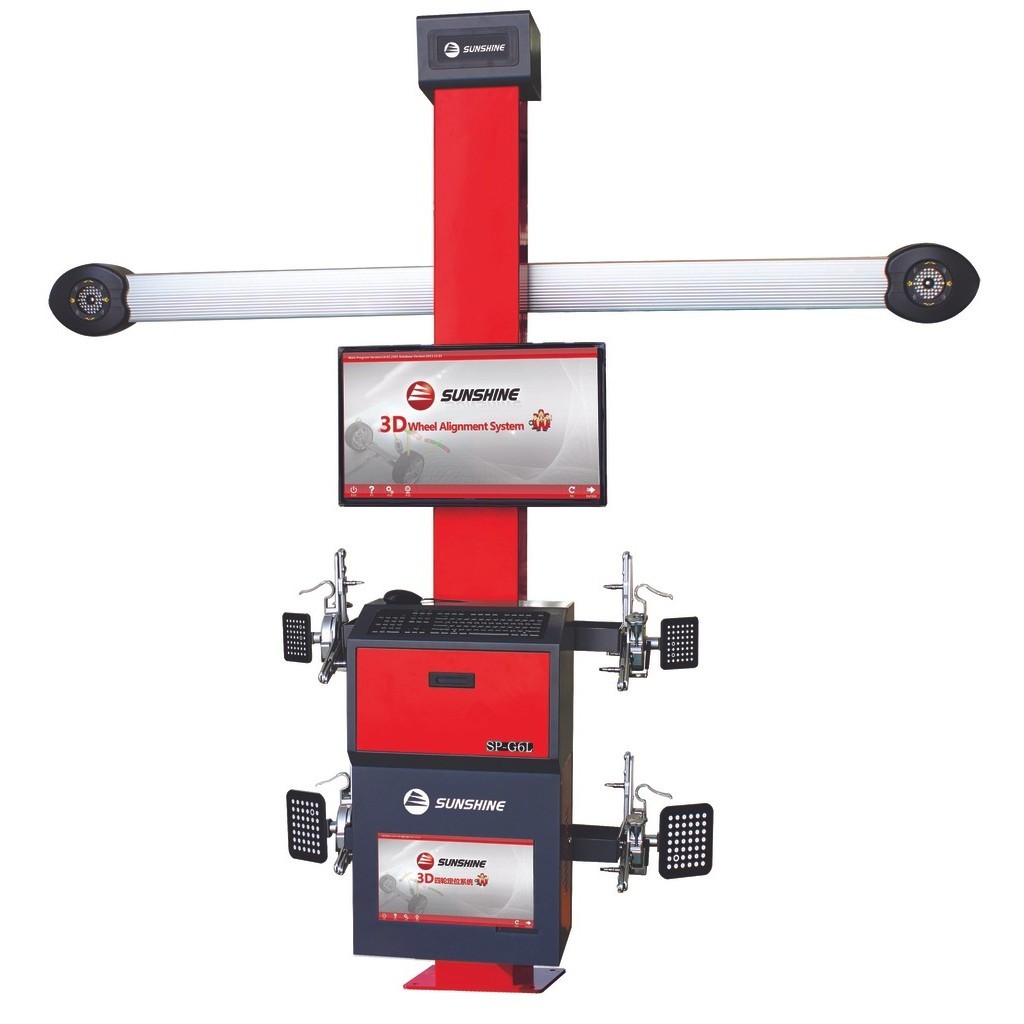 ♥Sunshine High Precise 3D Four Wheel Aligner Car Alignment Machine , 3d ...