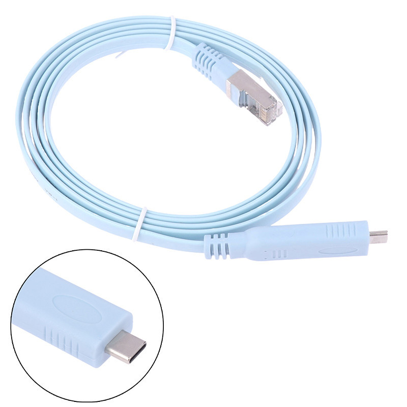 1.5m Usb C To Rj45 Console Cable Rs232 Serial Adapter For Router Rj 45 ...