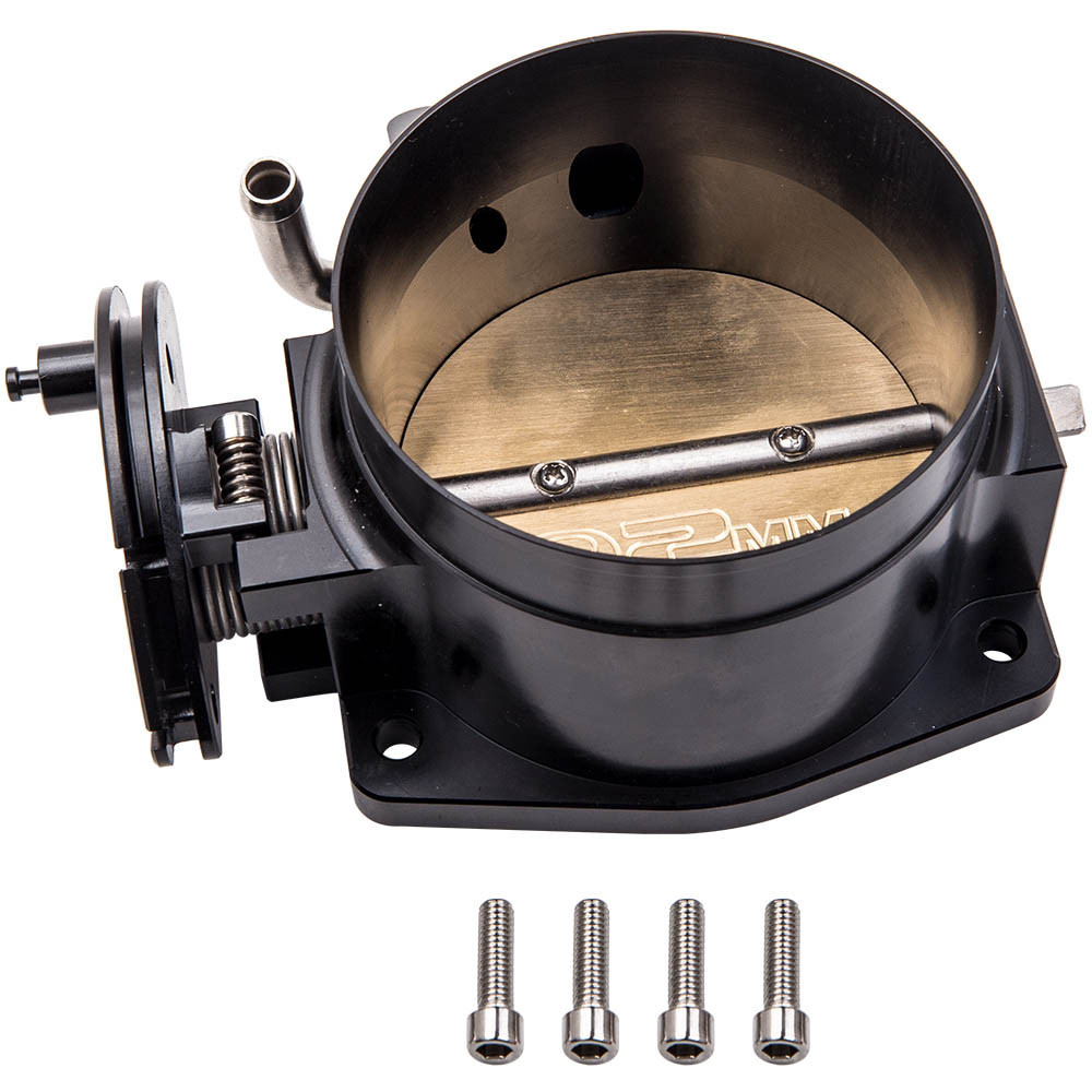 ☠92mm Throttle Body For GM Gen III LSX LS1 LS2 LS3 LS4 LS6 LS7 4 Bolt ...