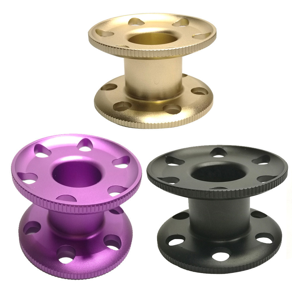 Heavy Duty Aluminum Scuba Diving Finger Spool Reel Guide Line Spool ...
