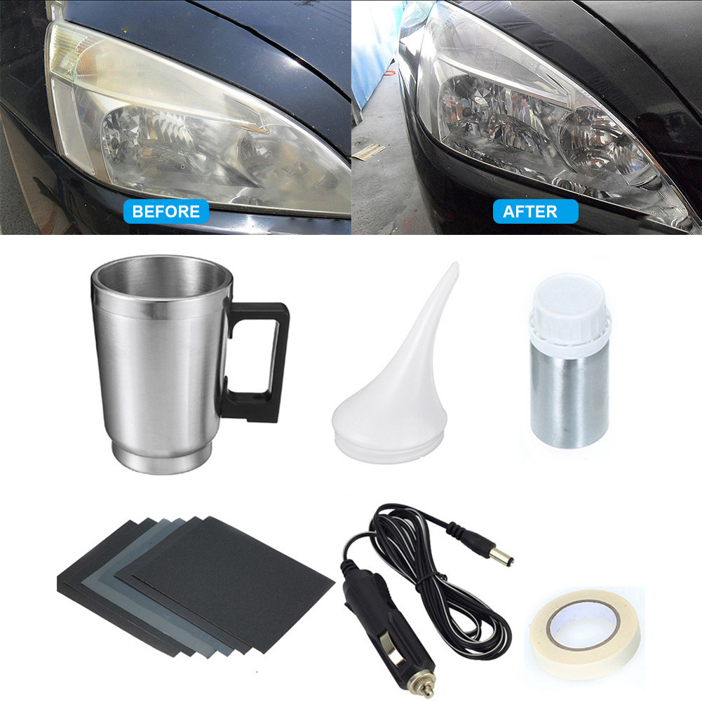 Car Headlight Lens Restoration Kit Headlamp Lens Oxidation Restore ...