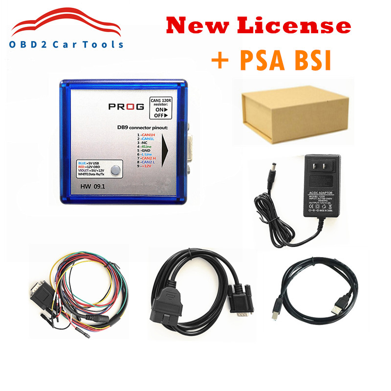 ️IO-PROG ECU Programmer New License For Ford/Citroen BD9 Pinout I/O Terminal IO PROG HW 09.1 ...