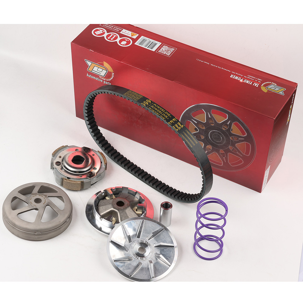 ☠Clutch NMAX155 AEROX155 NVX155 scooter transmission Racing pulley full set for Yamahas Reinforc ...