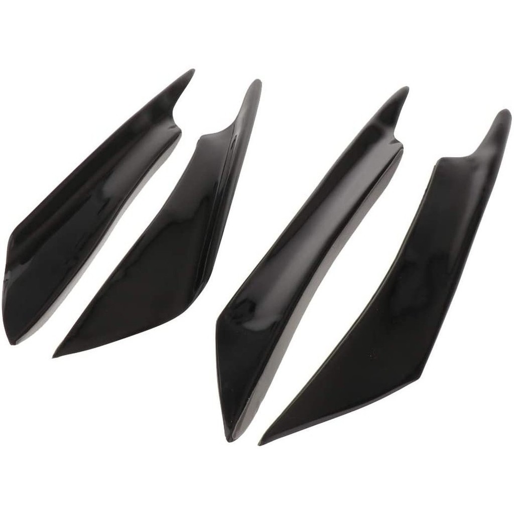 ۞4x Auto Parts Automotive Universal Lip Kit Front Bumper Spoiler Lip ...