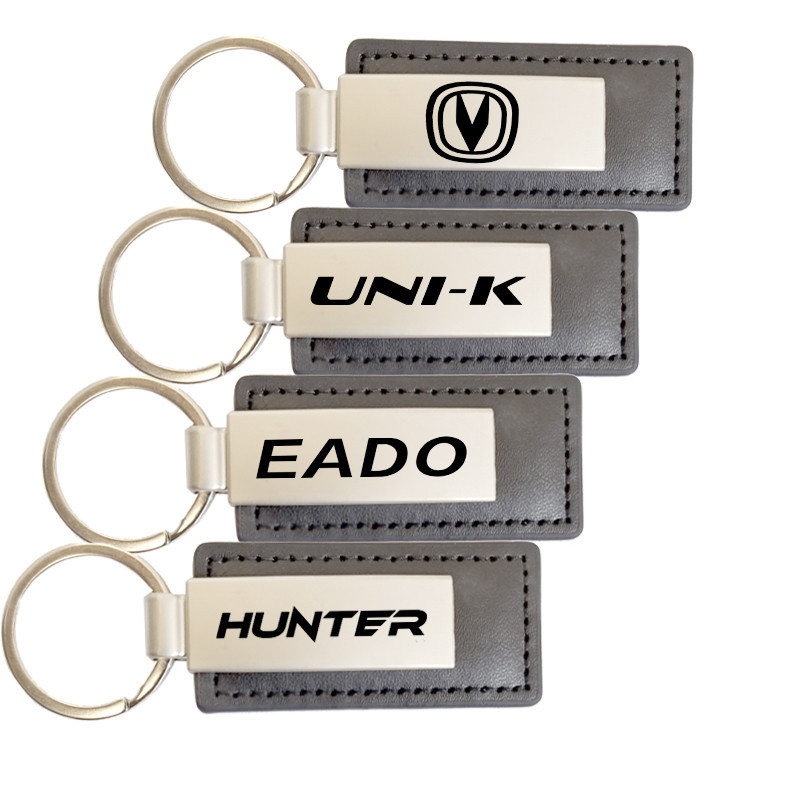 【Metal Leather KeyChain Car logo Styling For Changan CS15 CS35 CS55 ...