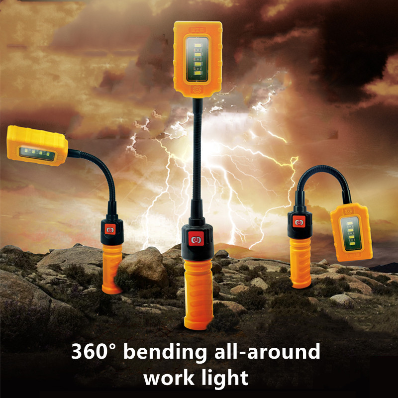 Super Bright LED Work Light Adjustable Inspection Lamp Magnetic Hand ...