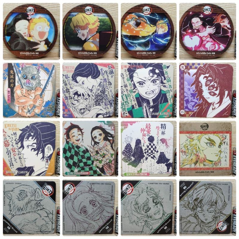 Demon Slayer/ Kimetsu no Yaiba Anime Coasters | Shopee Philippines