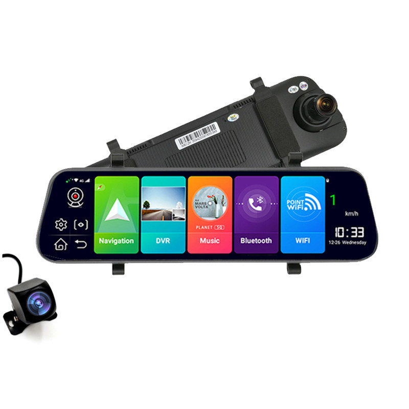 10 inch android 2G+16GB GPS Navigation 4G Car dvr camera FHD 1080P ADAS ...