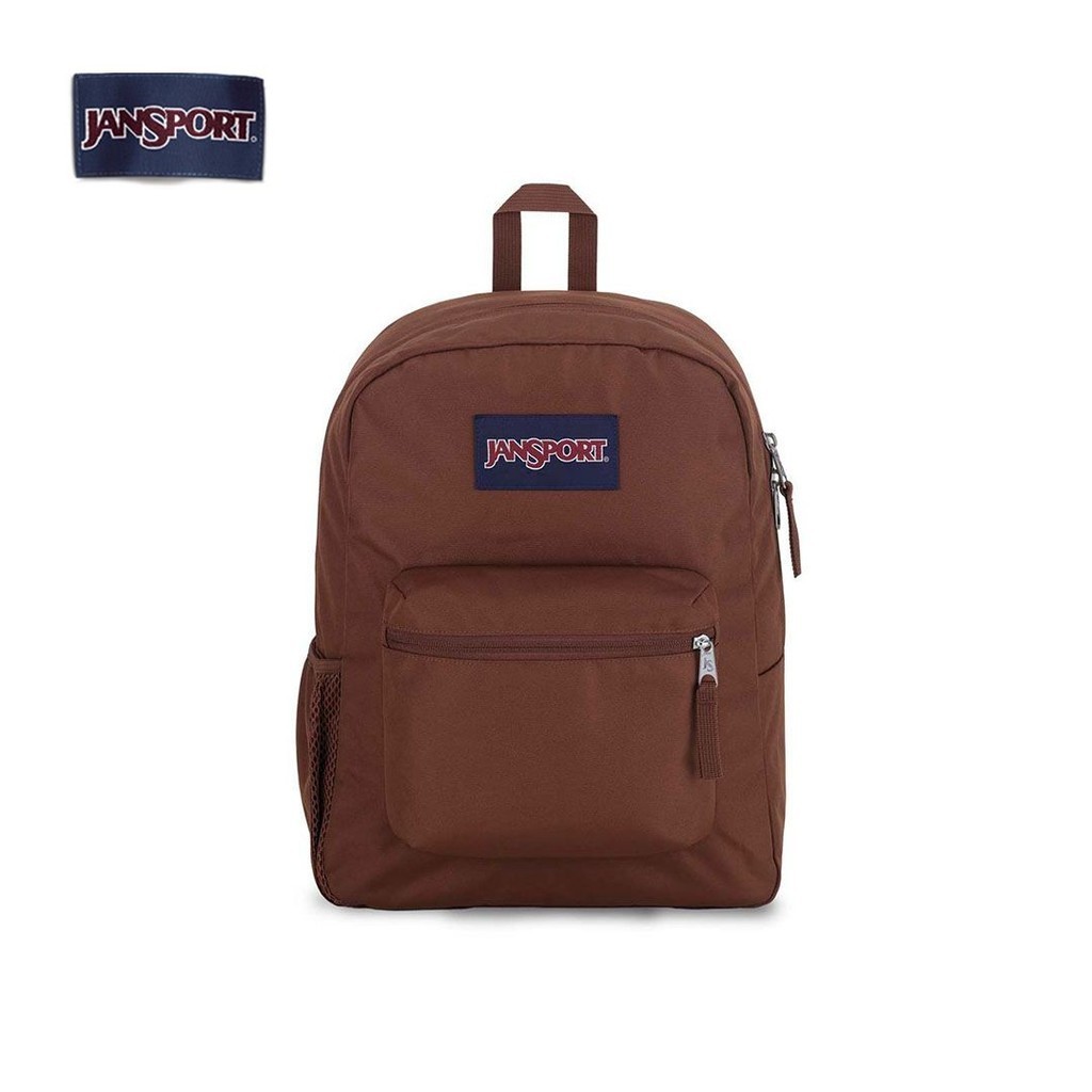 JanSport Cross Town Backpack Basic Brown 26L | Shopee Philippines