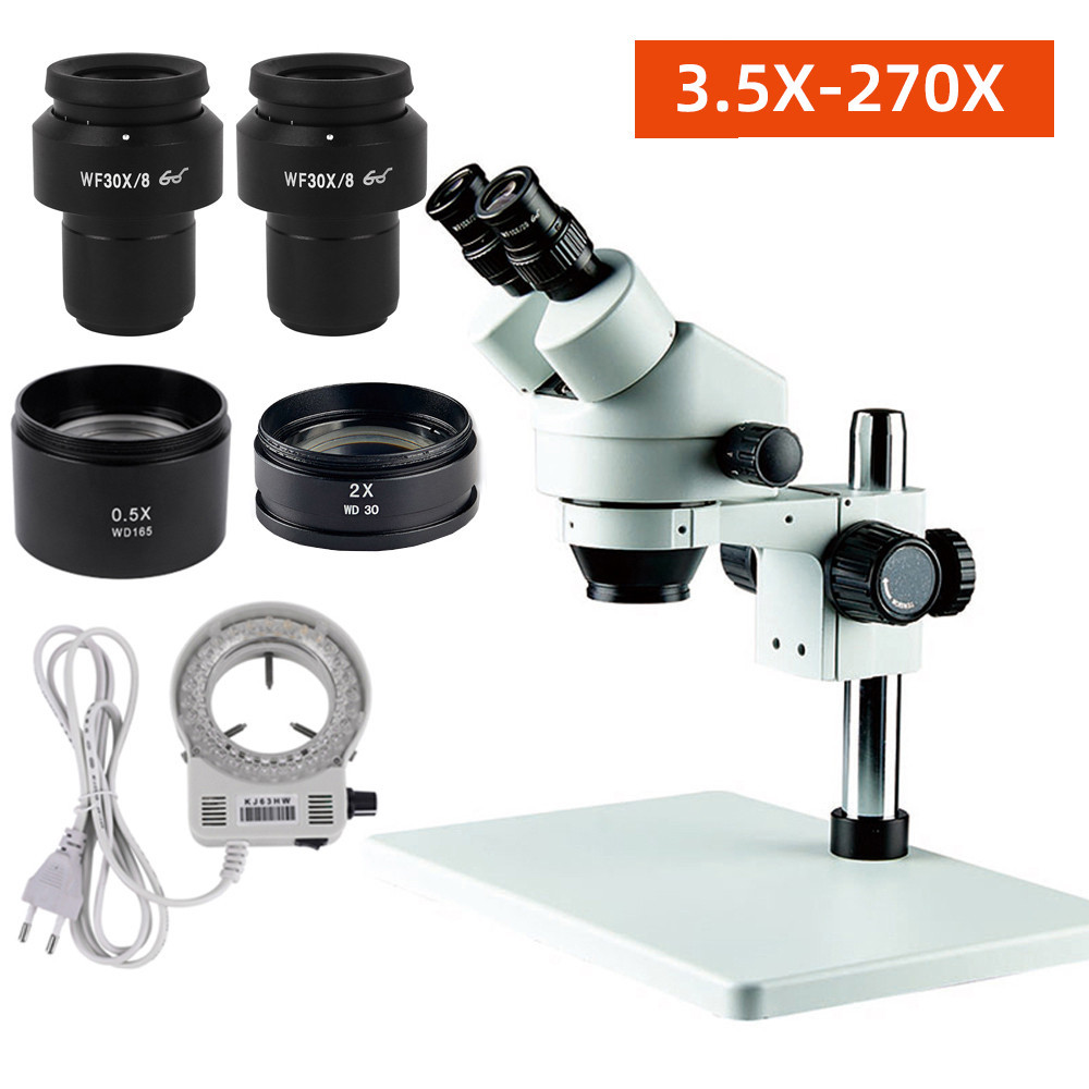 ~Stereo Microscope Head Monocular Binocular With Big Metal Stand Simul ...