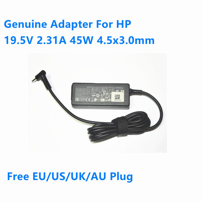 ☂Genuine 19.5V 2.31A 45W TPN-DA16 HSTNN-CA40 AC Adapter For HP 741727 ... ☂Genuine 19.5V 2.31A 45W TPN-DA16 HSTNN-CA40 AC Adapter For HP 741727 ...