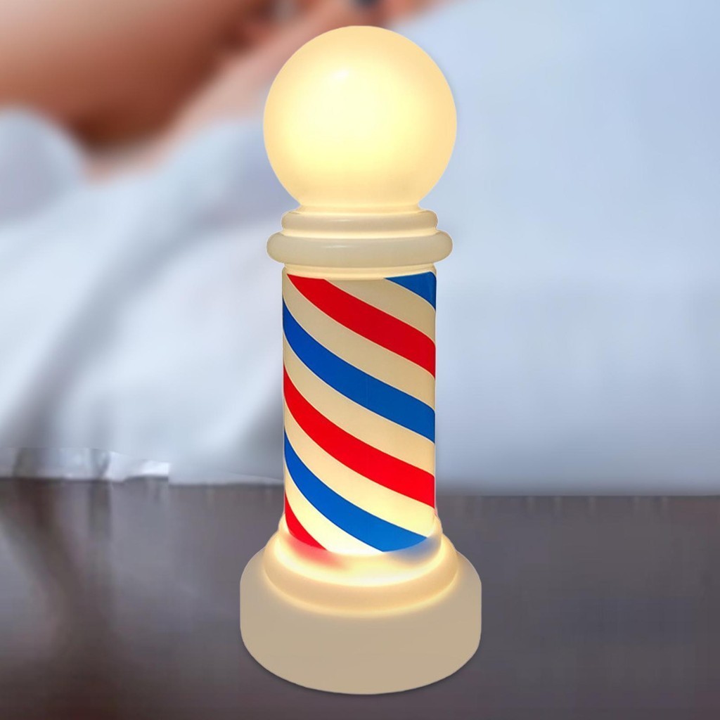 Salon Pole Lamp Barber Shop Accessories Barber Shop Equipment Luminous ...