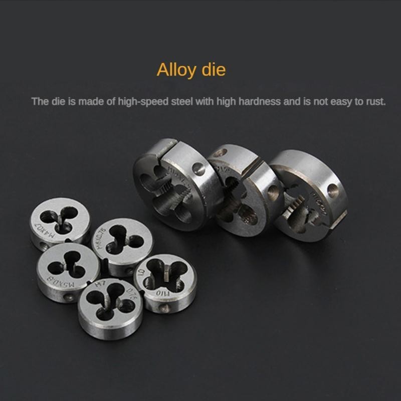 ☁Right Hand Thread Die M1 M2 M3 M5 M6 M7 M8 M10 M13 M14 M16 Metal ...