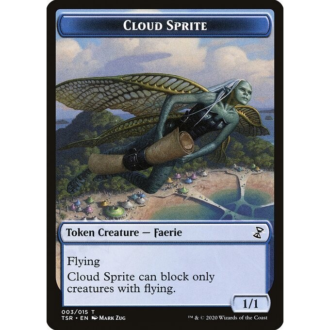 Cloud Sprite Token - Magic The Gathering (MTG) | Shopee Philippines