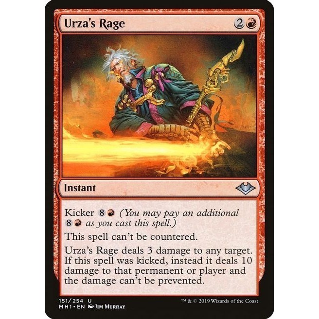 Urza's Rage - Magic The Gathering (MTG) | Shopee Philippines