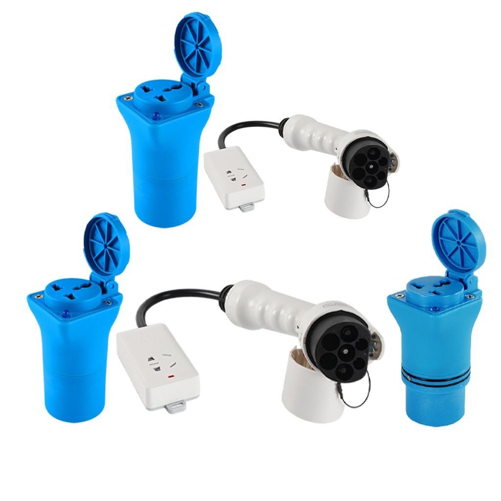 RV Charging Pile Socket Converter 16A 10A 220V Cord Conversion Head ...