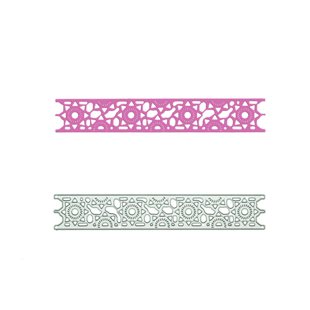 ⓛVintage Vein Pattern Metal Cutting Die Scrapbook Diy Art Work Card ...
