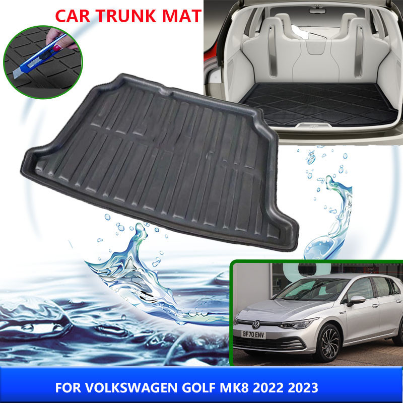 ⚡Car Trunk Mat For VW Volkswagen Golf 8 Mk8 GTI R 2022 2023 High ...