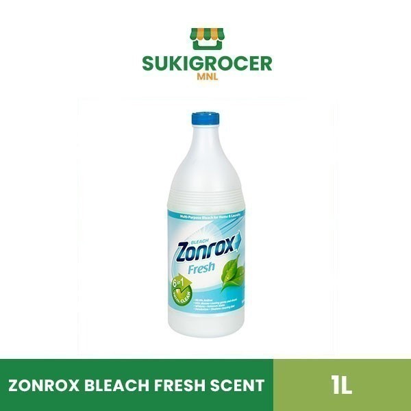 Zonrox Bleach Fresh Scent 1L | Shopee Philippines