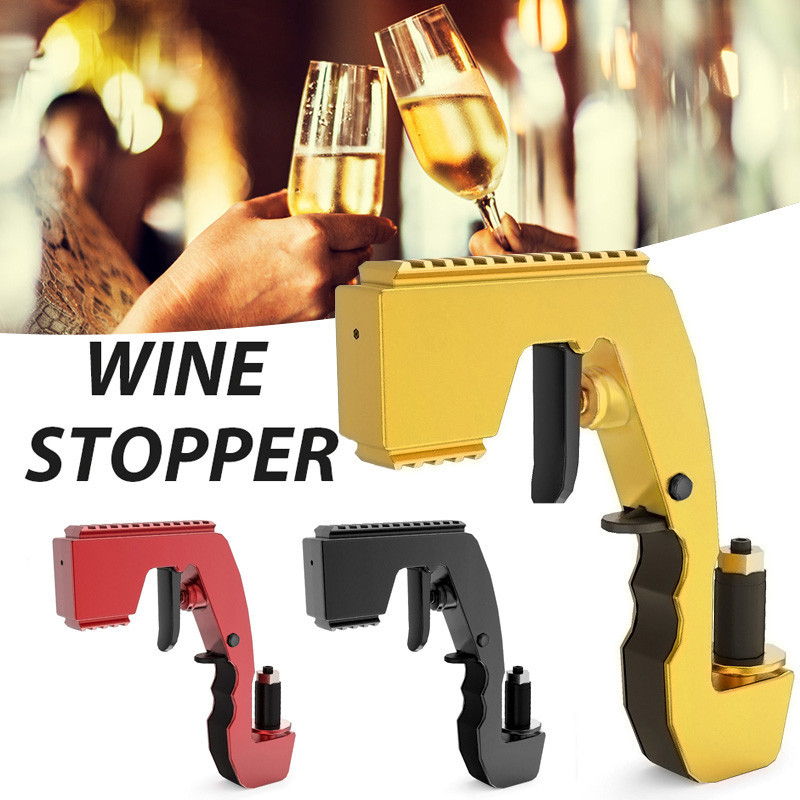 Champagne Gun Drinking Game Beer Gun Wine Ejector Pistol Alcohol ...