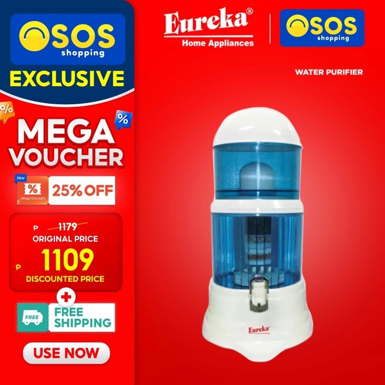 EUREKA Original Bio Fresh Water Purifier (5 Step Filtration system ...