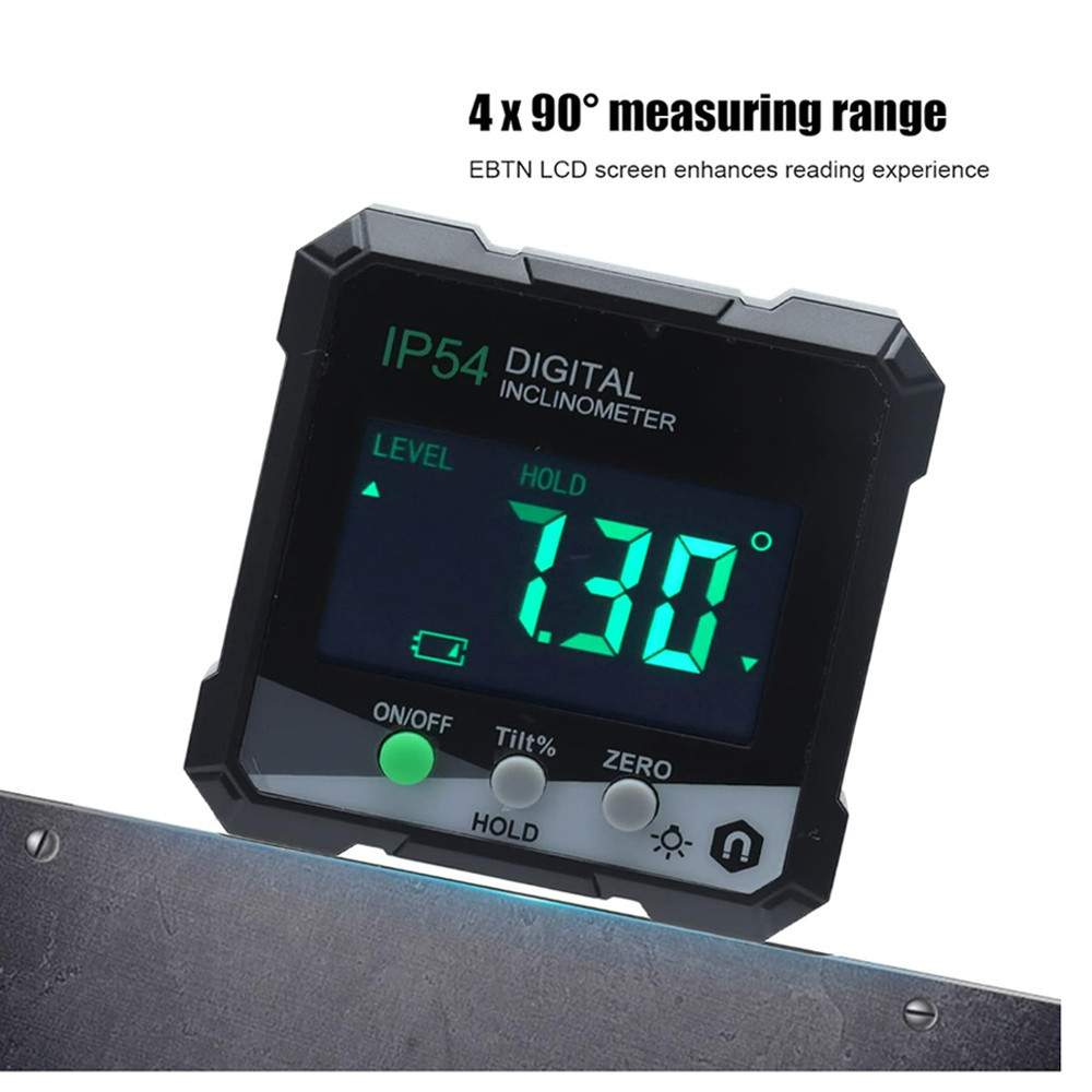 4*90 Degree Digital Electronic Level And Angle Gauge Inclinometer With ...