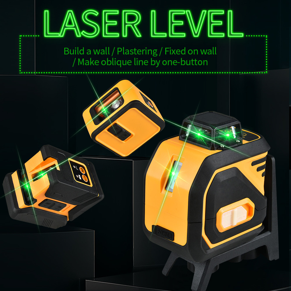 ≈5 Lines Laser Level Self Levelling Green Red Beam Horizontal ...