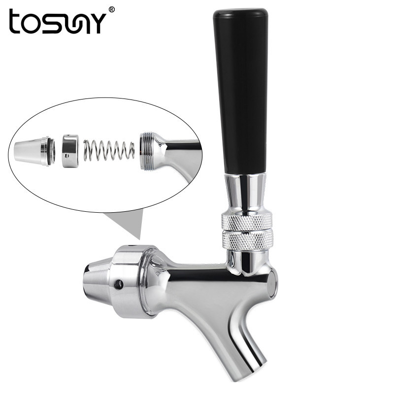 Craft Beer Faucet & New Design Spring Adapter Draft Beer Dispenser Home ...