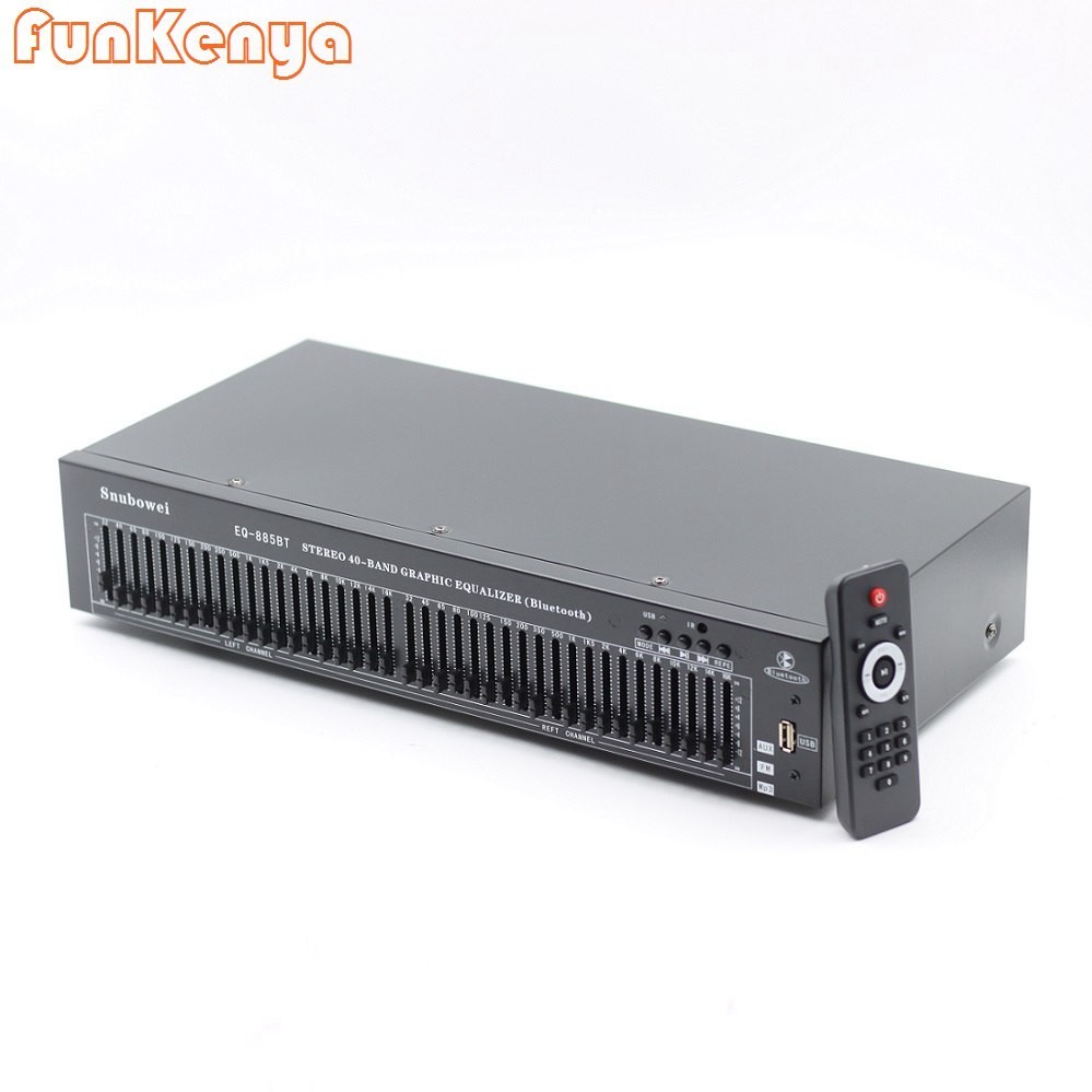 Remote Control Dual 20 Segment USB Driver CD Player Amplifier Equalizer Stereo Bluetooth HifiJ ...